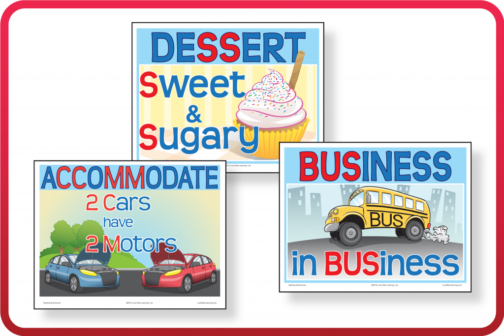 Spelling Mnemonics™ – Lone Star Learning