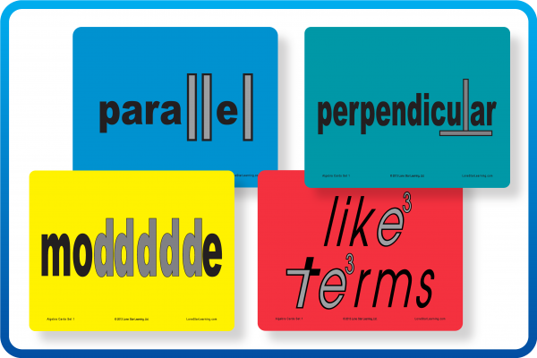 Algebra Vocabulary Pictures™ – Lone Star Learning