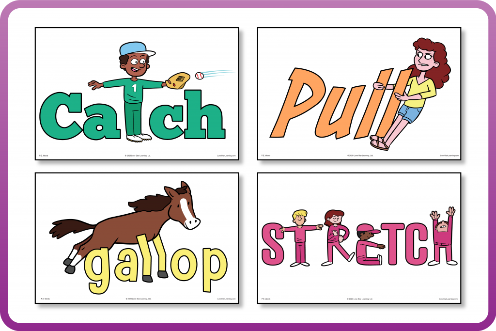 P.E. Word Wall™ – Lone Star Learning