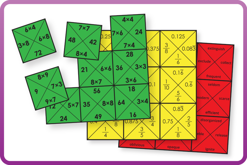Square Scramble Bundles – Lone Star Learning