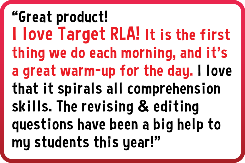 Target RLA VIRTUAL BOARD – Lone Star Learning