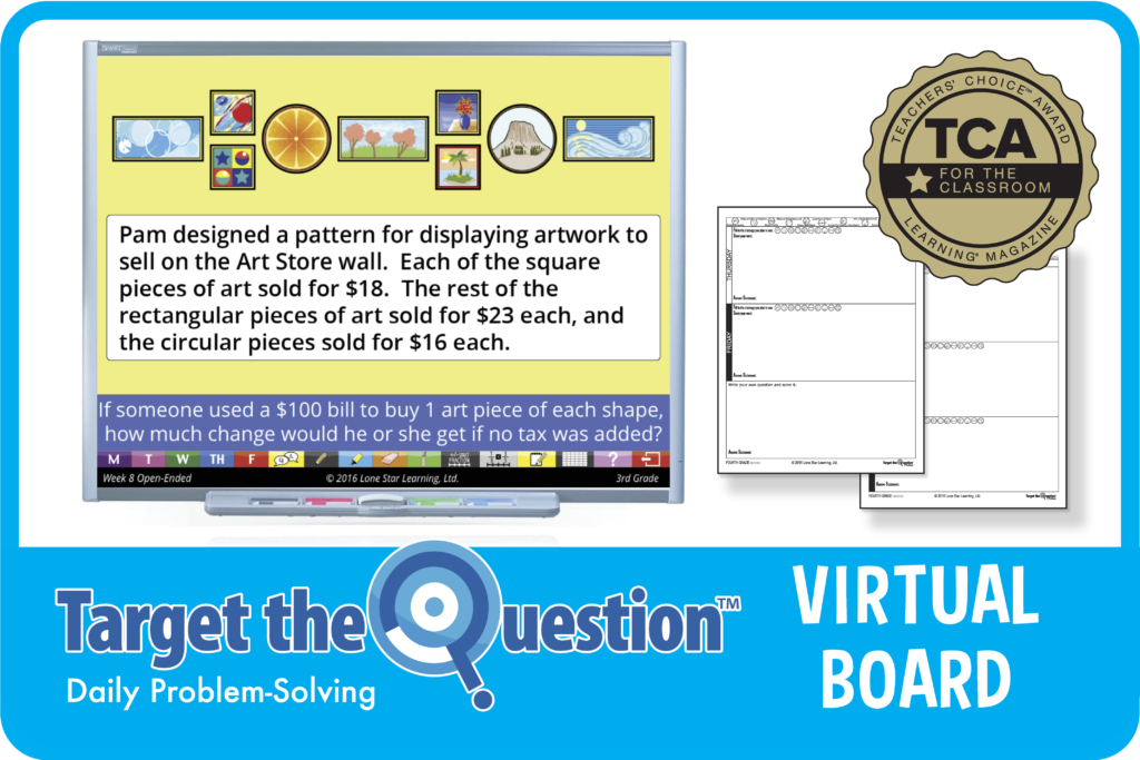 Target the Question VIRTUAL BOARD – Lone Star Learning