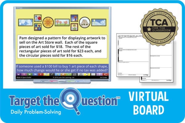 Target the Question VIRTUAL BOARD – Lone Star Learning