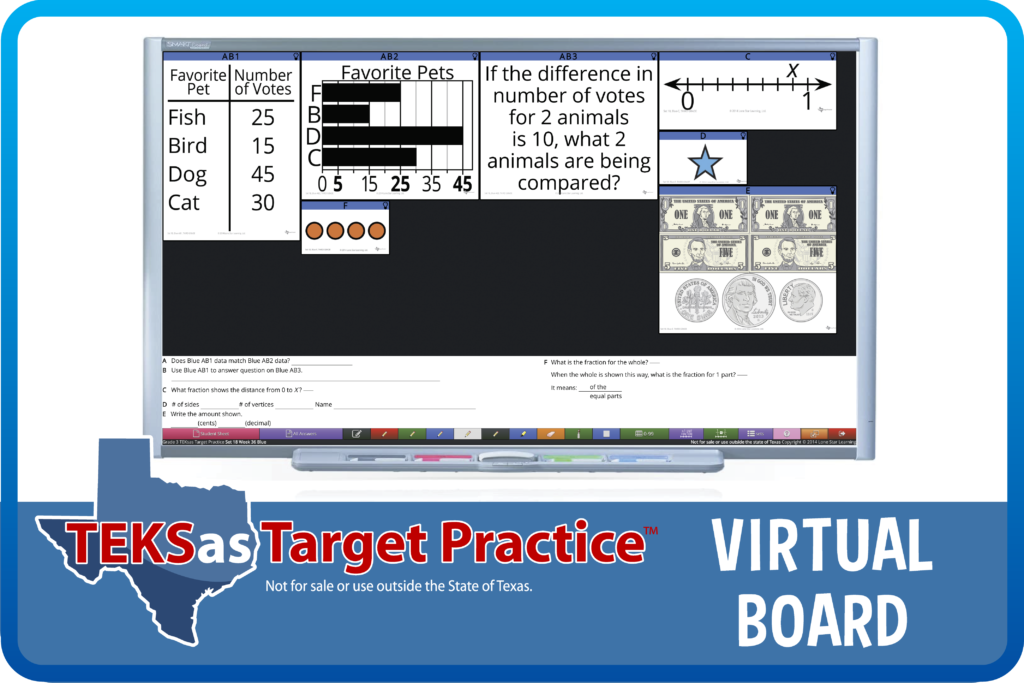 TEKSas Target Practice VIRTUAL BOARD – Lone Star Learning
