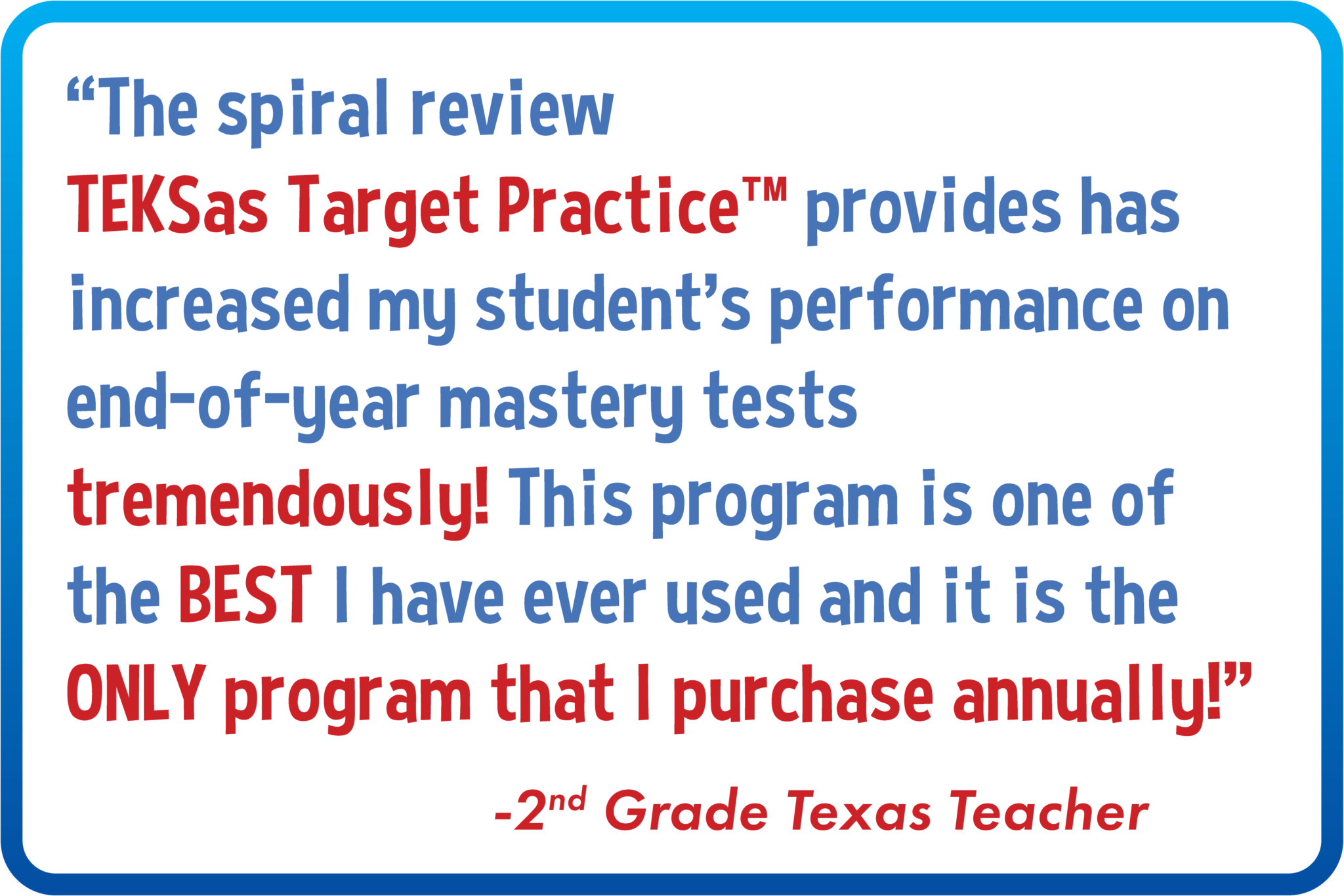 TEKSas Target Practice VIRTUAL BOARD – Lone Star Learning